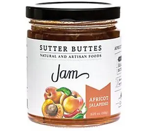 SUTTER BUTTES NATURAL AND ARTISAN FOODS Set Of 2 Apricot Jalapeno Jam - One-color