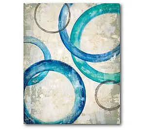 COURTSIDE MARKET Winding Round 16x20 Canvas Wal L Art - One-color