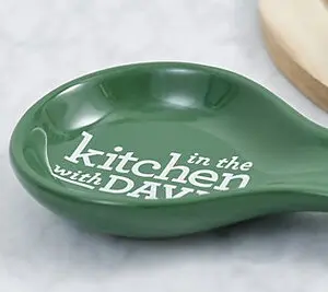 IN THE KITCHEN WITH DAVID Set Of 2 Spoon Rests