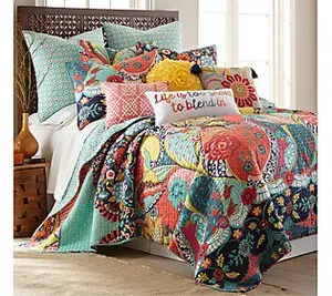 LEVTEX HOME Jules Full/queen Quilt Set By - One-color