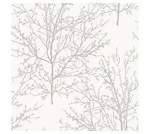 SEABROOK DESIGNS Winter Branches Unpasted Wallp Aper - One-color
