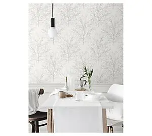 SEABROOK DESIGNS Winter Branches Unpasted Wallp Aper