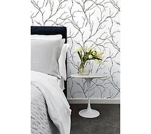 NEXTWALL Delicate Branches Peel And Stick Wallp Aper Roll