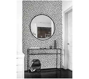 NEXTWALL Speckled Dot Peel And Stick Wallpaper Roll