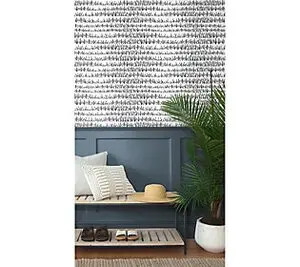 NEXTWALL Brush Marks Peel And Stick Wallpaper R Oll