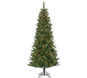 STERLING 7.5-ft H Pre-lit Hard/mixed Needle Baxter Pine Y Co - One-color