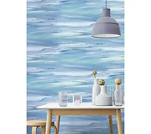 NEXTWALL Sirius Brushstroke Peel And Stick Wallpaper Roll
