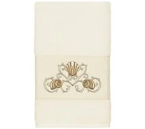 LINUM HOME TEXTILES Bella Embellished Hand Towe L - One-color