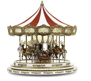 MR. CHRISTMAS 16' Regal Christmas Carousel - One-color