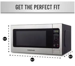FARBERWARE Professional Microwave Oven W/ Smart Sensor Cooking