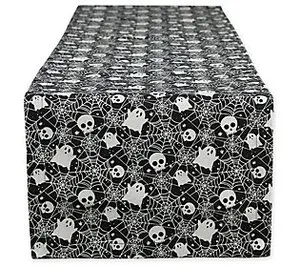 DESIGN IMPORTS Haunted Objects Table Runner 14x 72