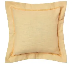 C&F HOME Cornsilk Flange Pillow - One-color