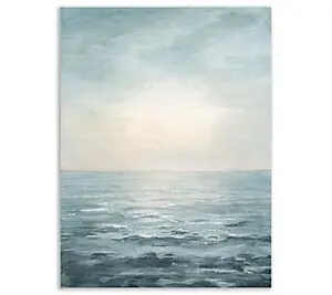 COURTSIDE MARKET Soothing Sea 18' X 26' Canvas Wall Art - One-color