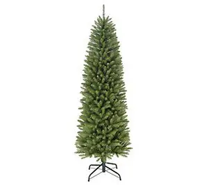 PULEO INTERNATIONAL Puleo 6.5' Pencil Fraser Fir Christmas Tree Wit H Stand - One-color
