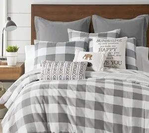LEVTEX HOME Camden Twin Duvet Set By - One-color