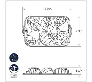 NORDICWARE Autumn Treats Pan