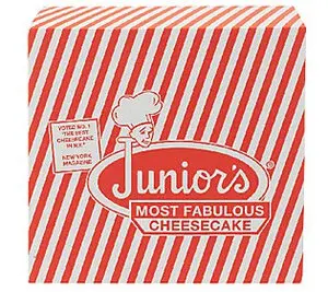 JUNIOR'S White Chocolate Raspberry Cheesecake