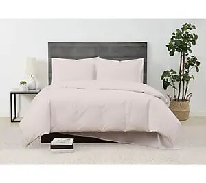 CANNON Solid Percale 3-piece Full/queen Duvet S T