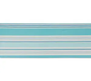 DESIGN IMPORTS 14' X 72' Beach Stripe Outdoor T Ble Runner