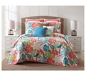 OCEANFRONT RESORT Coco Paradise Twin Xl Quilt S Et - One-color