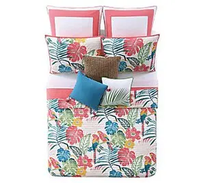 OCEANFRONT RESORT Coco Paradise Twin Xl Quilt S Et