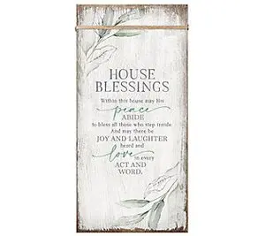 DEXSA COMPANY Dexsa House Blessings Wood Plaque - One-color