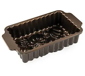 NORDICWARE Harvest Bounty Loaf Pan & Loaf Cake Keeper