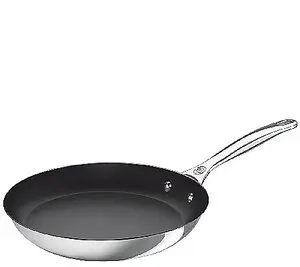LE CREUSET Stainless Steel 12' Nonstick Frying An - Silver