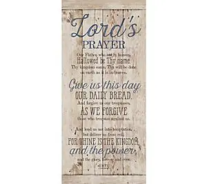 DEXSA COMPANY Dexsa Lord's Prayer New Horizons Wood Plaque - One-color