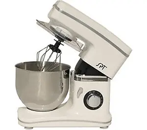 SPT 8-speed 750w Stand Mixer White - One-color