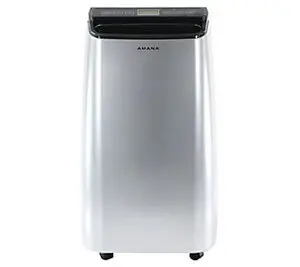 AMANA Portable Air Conditioner Silver, 450 Sq. T. Room - One-color