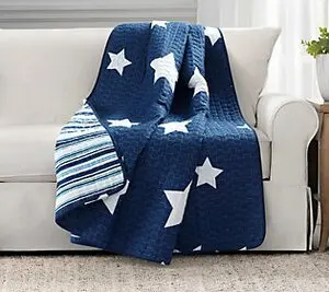 LUSH DECOR Star Throw By - One-color
