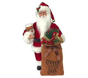SANTA'S WORKSHOP 15' Coffee Claus - One-color