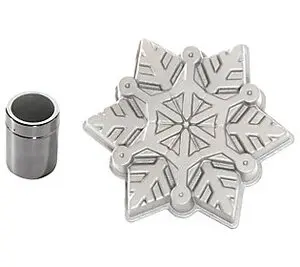 NORDICWARE Snowflake Cakelet Pan And Duster - One-color