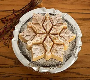 NORDICWARE Snowflake Cakelet Pan And Duster