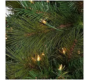STERLING 9-ft H Pre-lit Hard/mixed Needle Baxter Pine Co