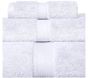 SUPERIOR Madison Egyptian Cotton Pile Plush 3-p Iece Towel Set