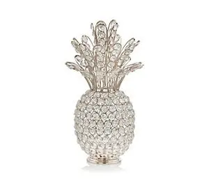 HOMEROOTS 12.5' Silver Crystal Pineapple - One-color