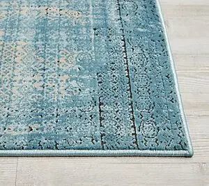 NOURISON HOME Karma Blue 2'2' X 7'6' Runner