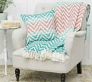 C&F HOME Chevron Throw