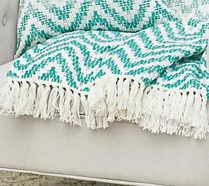 C&F HOME Chevron Throw