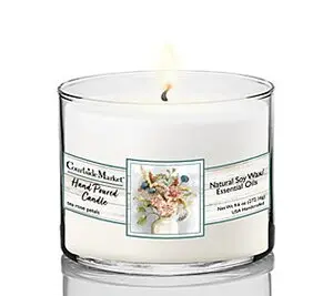 COURTSIDE MARKET Hydrangea Circular Candle Glas S 9.6 Oz - One-color