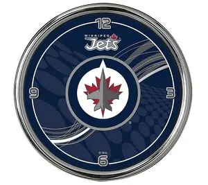 THE MEMORY COMPANY Nhl 12' Dynamic Chrome Clock - One-color