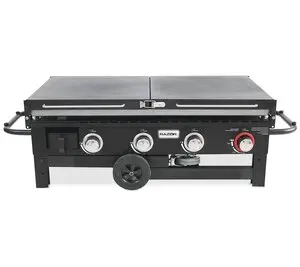 RAZOR 4 Burner Gas Griddle Grill W/ Foldable Si E Shelves - One-color