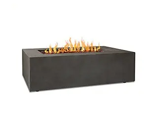 REAL FLAME Baltic Rectangle Propane Fire Table - One-color