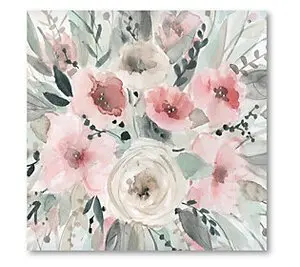 COURTSIDE MARKET Pretty In Blush 16' X 16' Canv As Wall Art - One-color