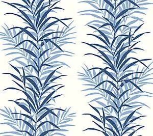 NEXTWALL Leaf Stripe Peel And Stick Wallpaper R Oll - One-color