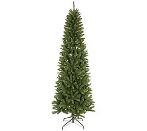 SANTA'S WORKSHOP 7.5' Slim Unlit Green Pine Tre E - One-color