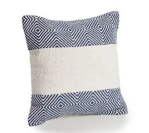 OX BAY TRADING CO. Ox Bay Nautical Diamond Throw Pillow