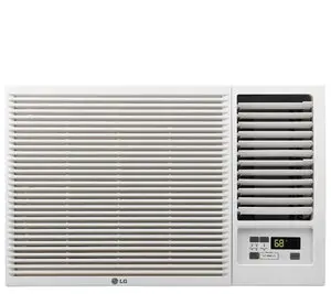 LG ELECTRONICS Lg 7,500 Btu 115v Window-mounted Air Conditione R With Heat - One-color